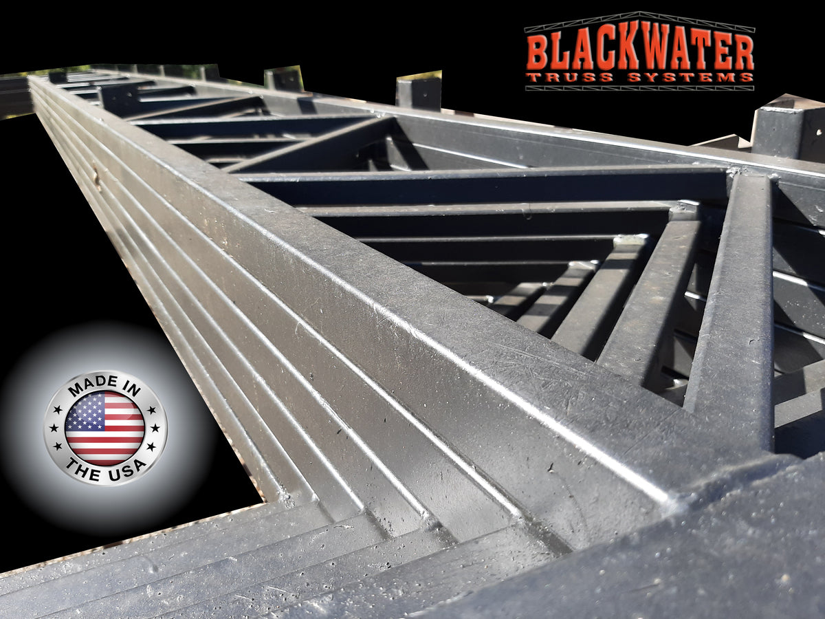 ROOF TRUSSES - STEEL TRUSSES SQUARE TUBE - 1.5" METAL POLE BARN TRUSS ...